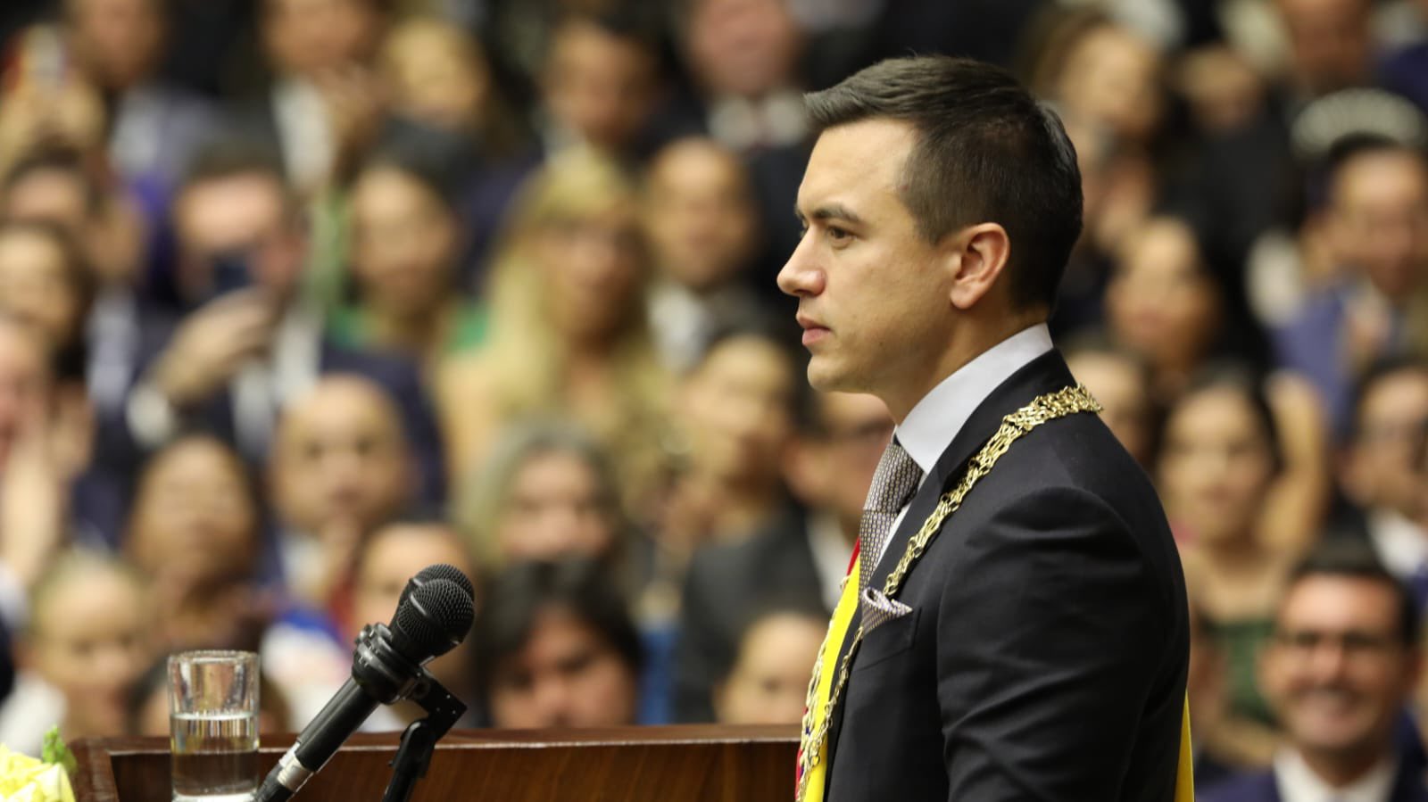 Daniel Noboa asumió la presidencia de la república del Ecuador - RTS ...