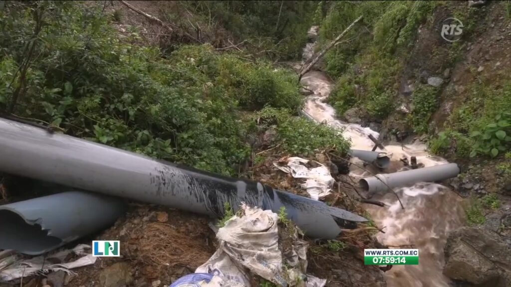 Deslaves dejaron sin agua potable a pobladores de Loja - RTS siempre ...