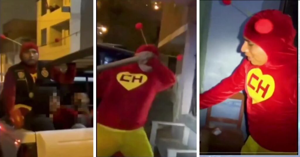 ¡No contaban con su astucia! Agente encubierto como Chapulín Colorado ...